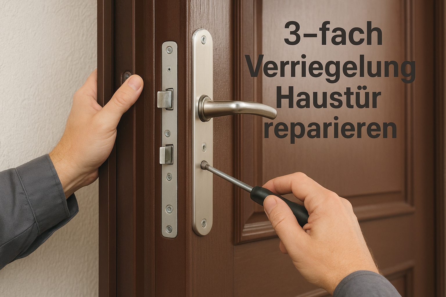 3-fach Verriegelung Haustür reparieren– Anleitung & Lösungen