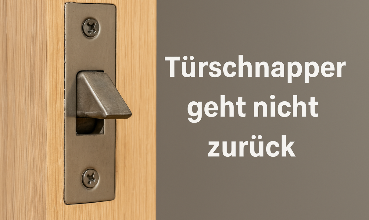 Türschnapper geht nicht zurück – ab 58